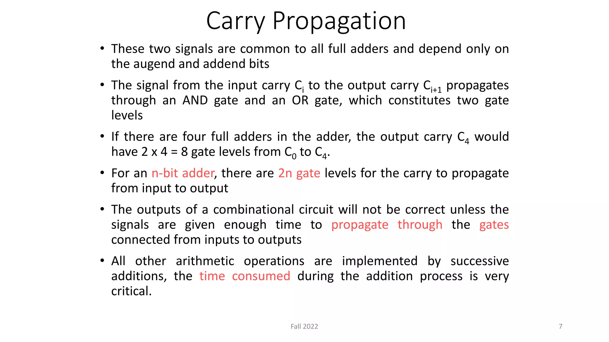 Lecture4 Chapter4- Design 4-bit Lookahead Carry Binary Adder-Subtractor ...
