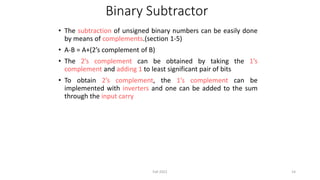 Lecture4 Chapter4- Design 4-bit Lookahead Carry Binary Adder-Subtractor ...
