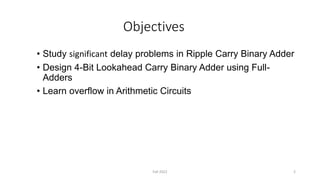 Lecture4 Chapter4- Design 4-bit Lookahead Carry Binary Adder-Subtractor Circuit.pdf