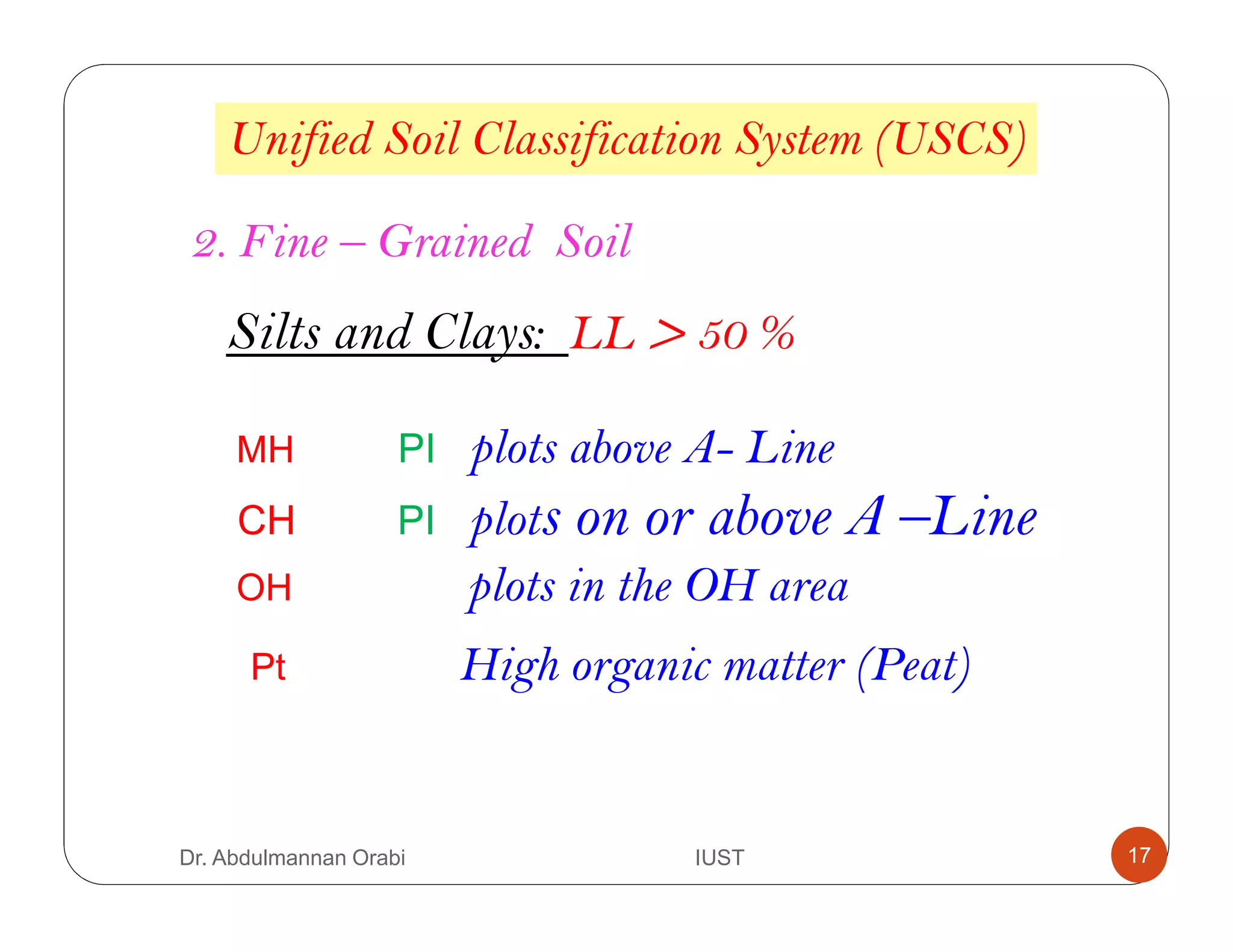 Lecture 4 classification of soil | PDF