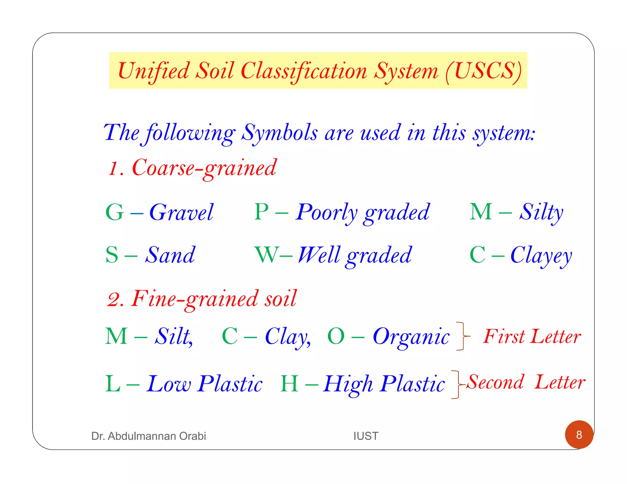 Lecture 4 classification of soil | PDF