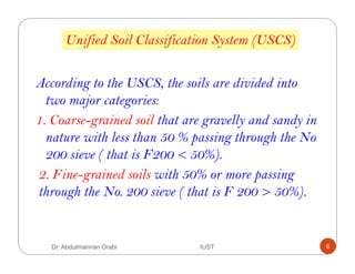 Lecture 4 classification of soil | PDF