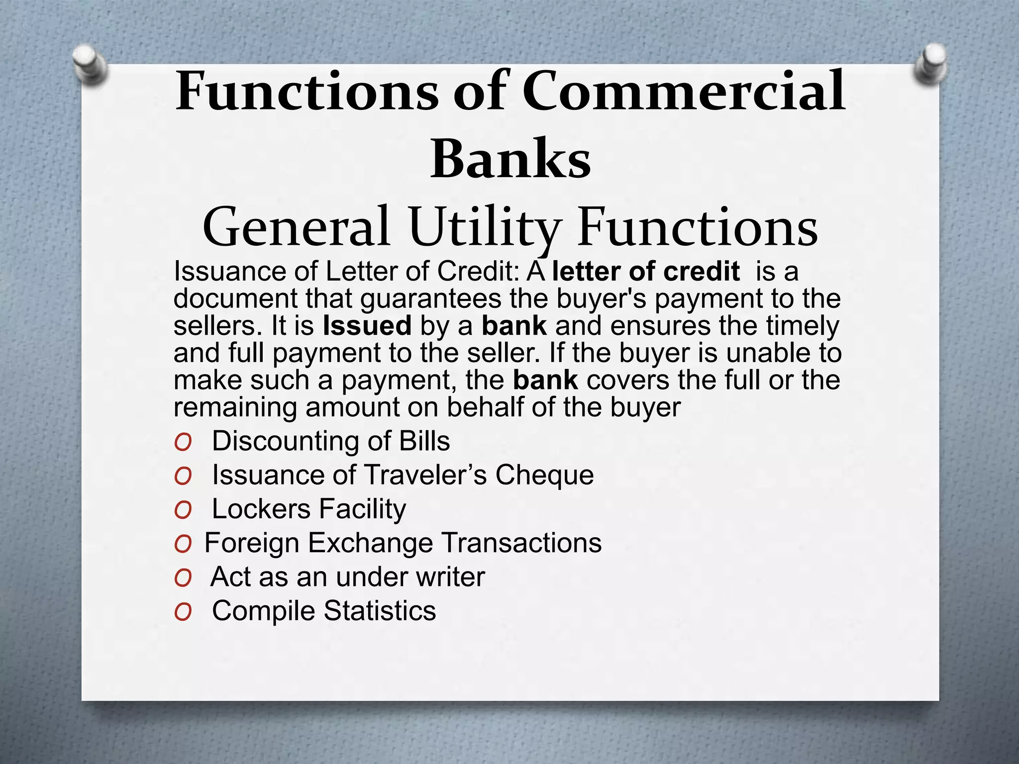 Lecture 4 commercial bank, cash reserve,credit creation | PPTX ...