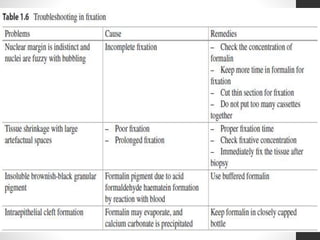 Lecture (4) commonly used fixatives in the laboratory | PPTX