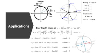 Lecture # 4 (Complex Numbers).pdf deep learning | PDF