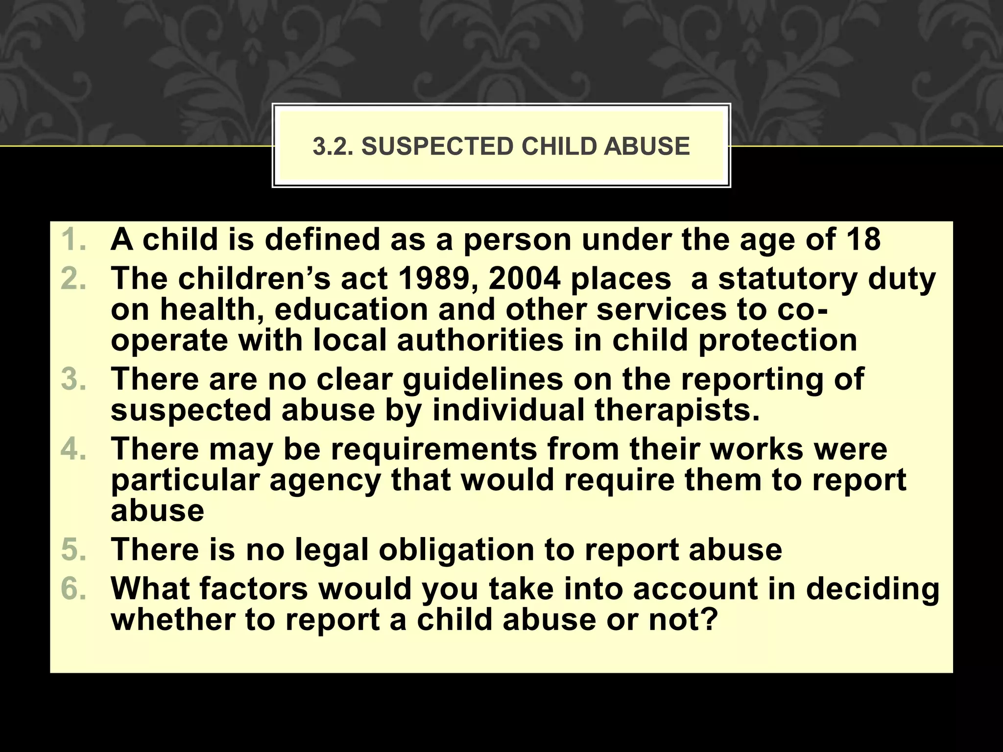 Lecture 4 confidentiality, disclosure and the law.1 | PPTX