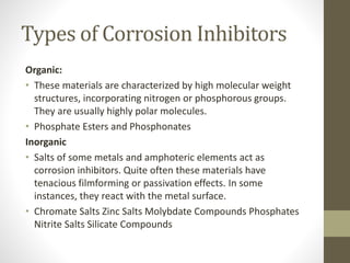 inhibition in erosive corrosion technologies | PPTX