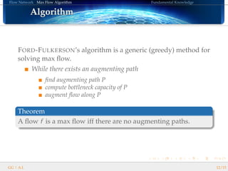 Max Flow Problem | PDF