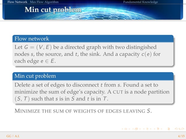 Max Flow Problem | PPT