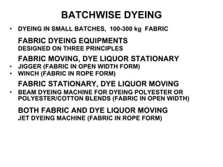 Lecture 4 dyeing basics | PPT