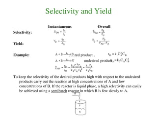 Semi batch reactor presentation for chemical engineering | PPT