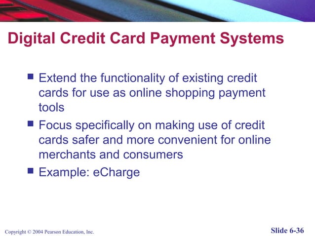 Lecture 4 e commerce 2 payment systems | PPT