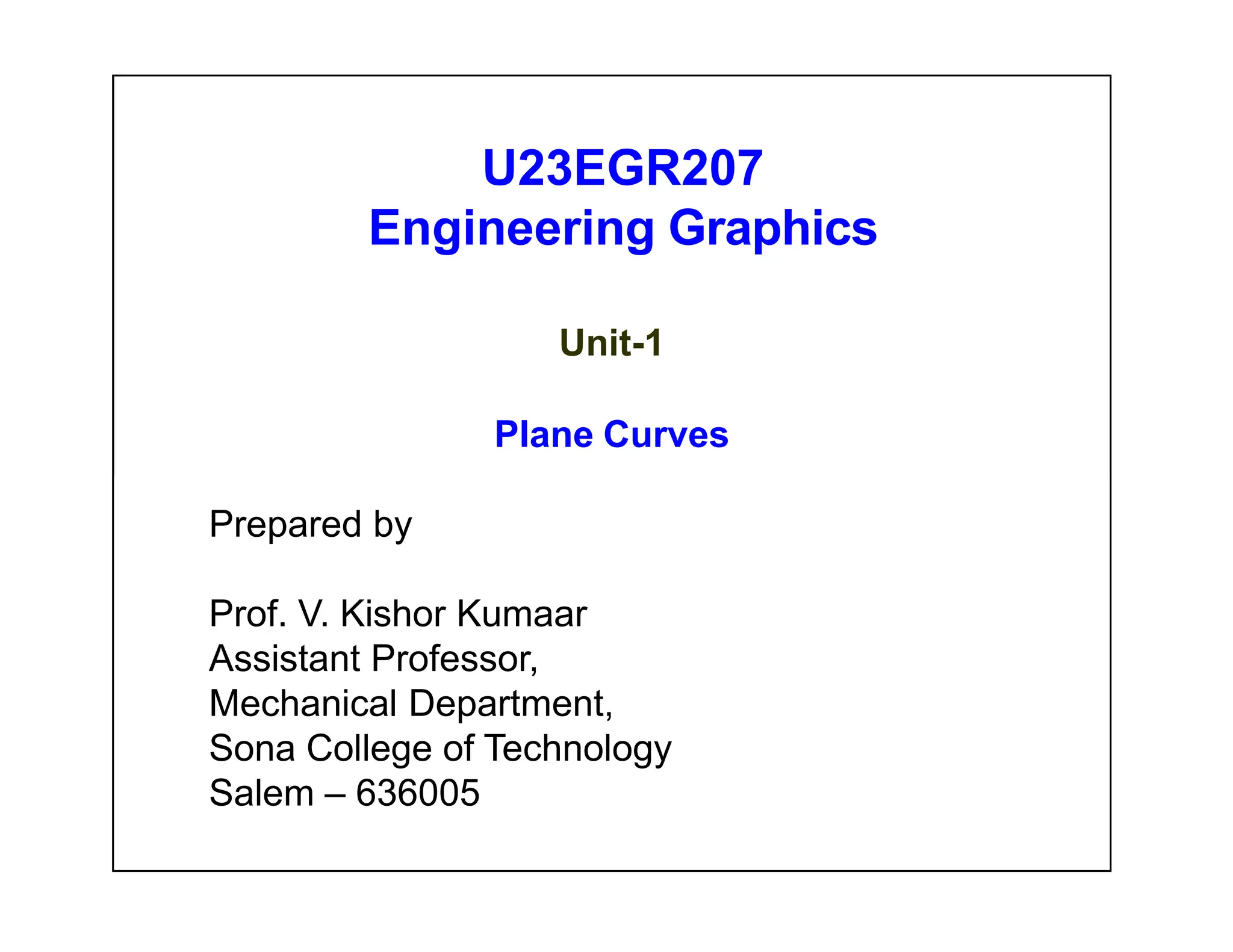 Lecture4 Engineering Curves and Theory of projections.pptx