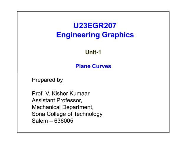 Lecture4 Engineering Curves and Theory of projections.pptx