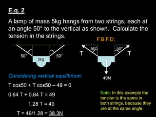 Lecture 4 equilibrium_of_forces | PDF