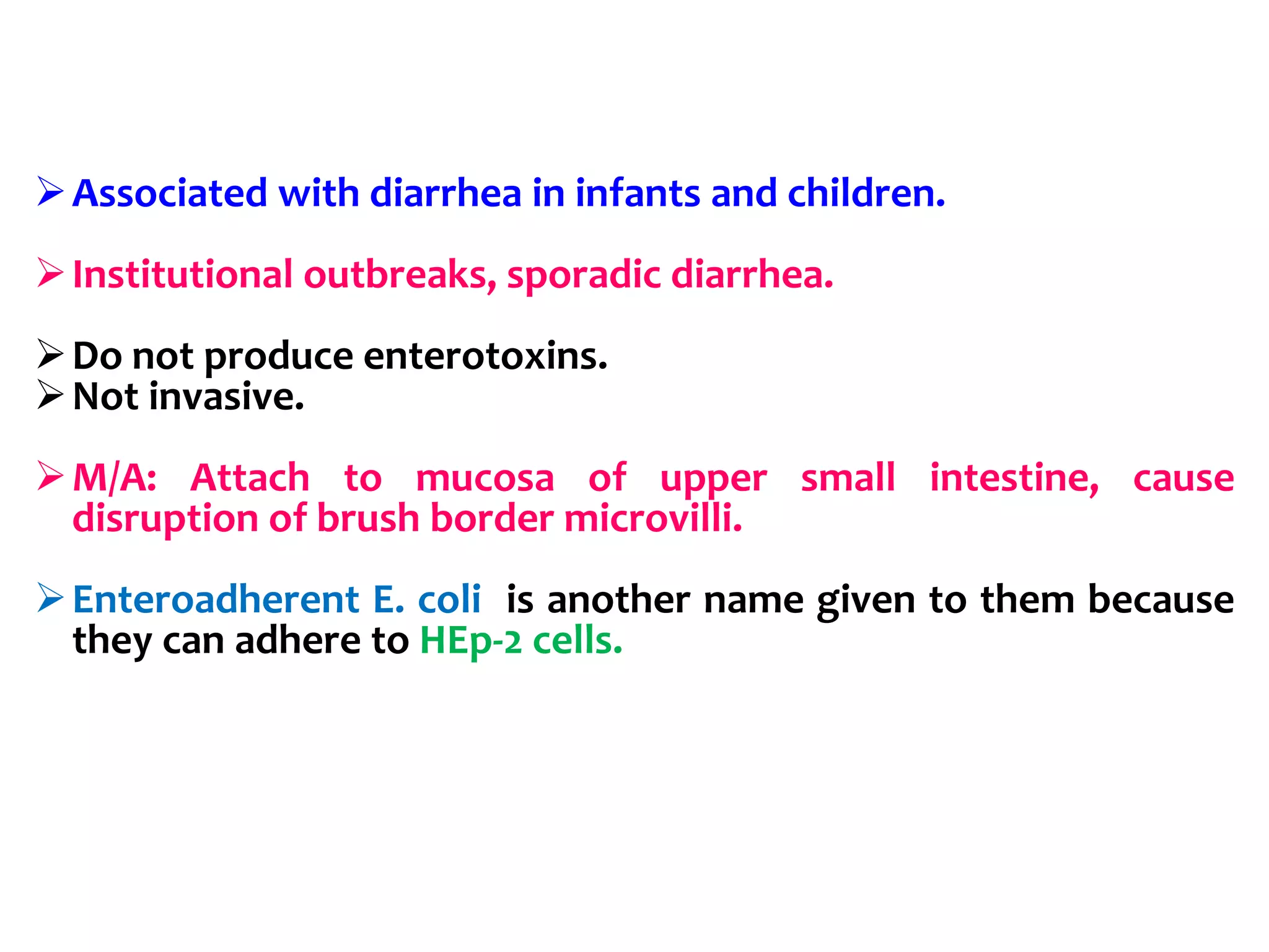 Genus Escherichia coli | PPTX