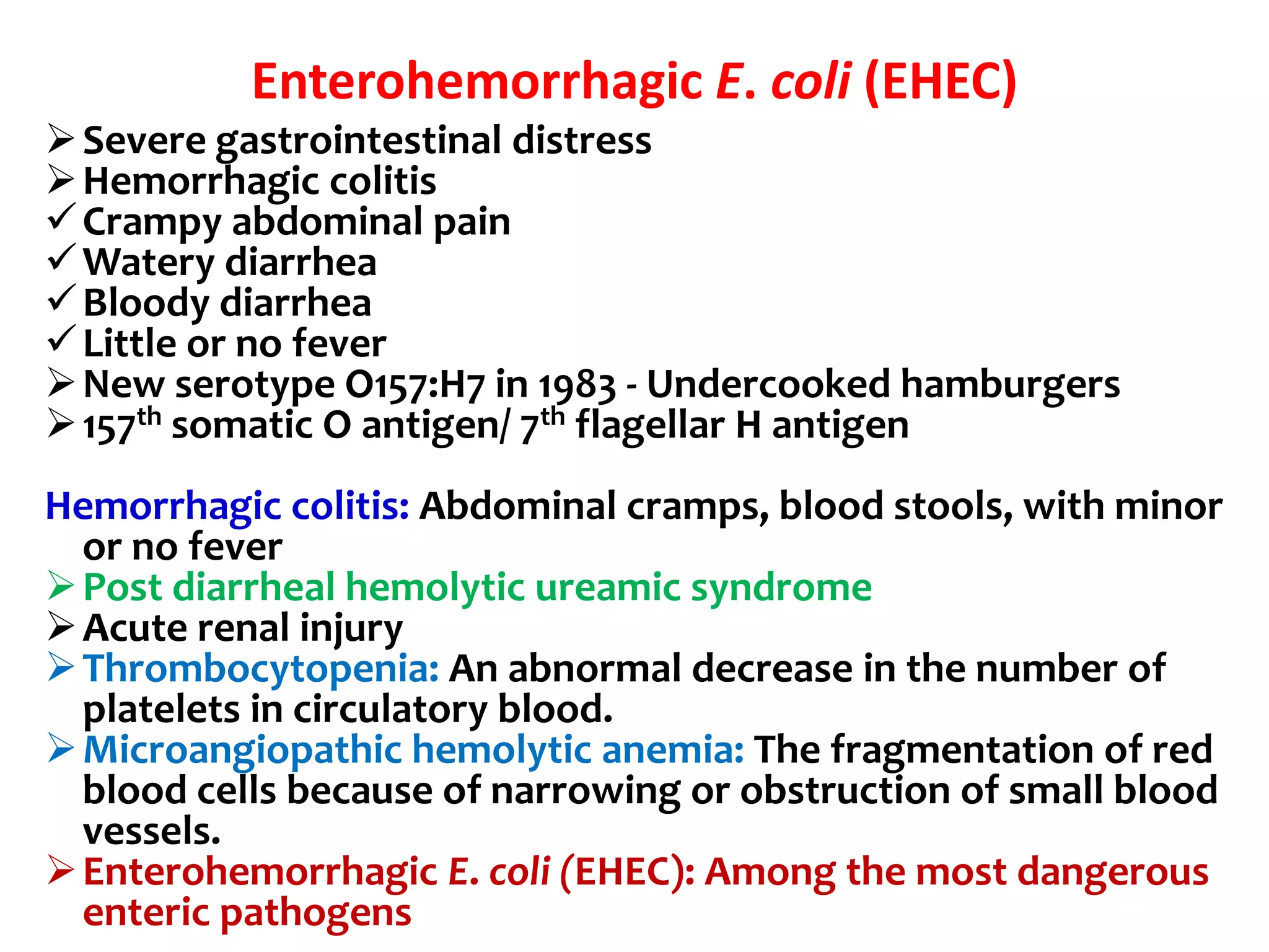 Genus Escherichia coli | PPTX