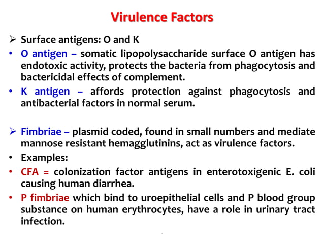 Genus Escherichia coli | PPTX