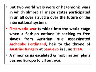 Events of World War 1 and the history.pptx