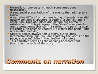 Lecture 4 Examples of Writing | PPT