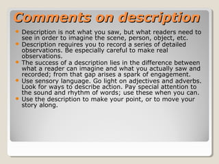 Lecture 4 Examples of Writing | PPT