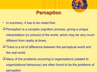 LECTURE 4 FINAL -Perception-Personality.ppt
