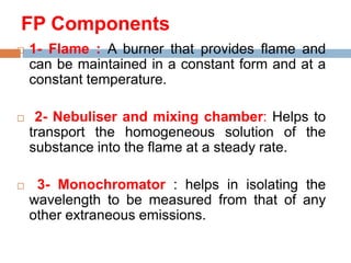 Flame photometry | PPTX