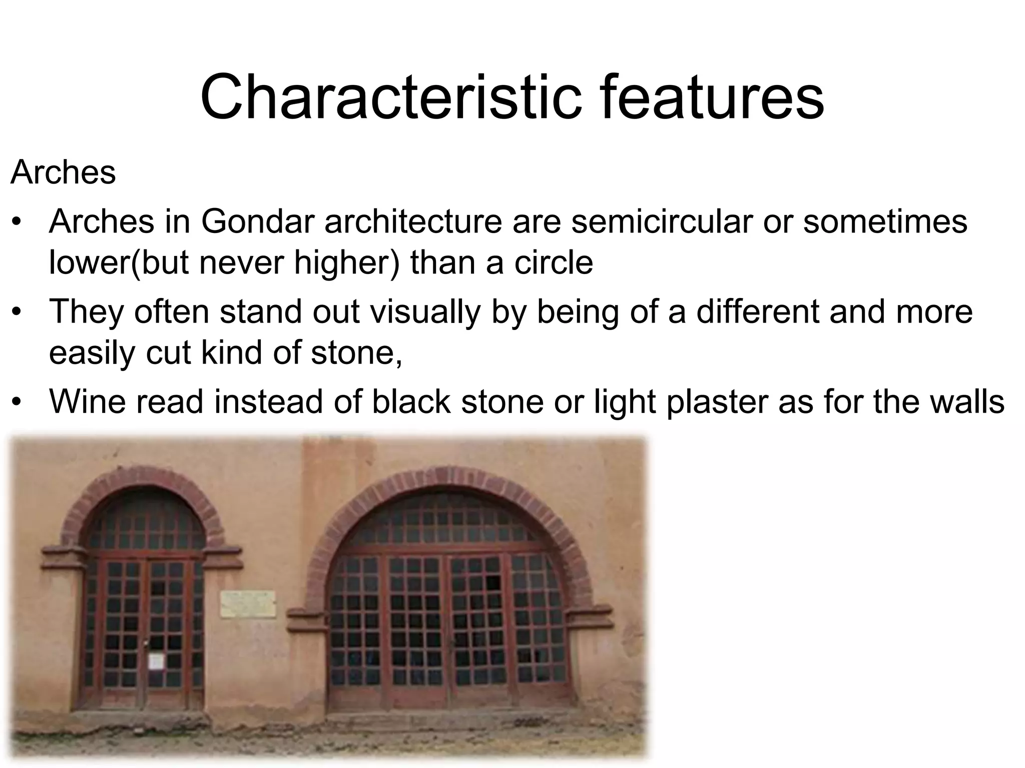 Lecture 4 gondarian architecture | PDF