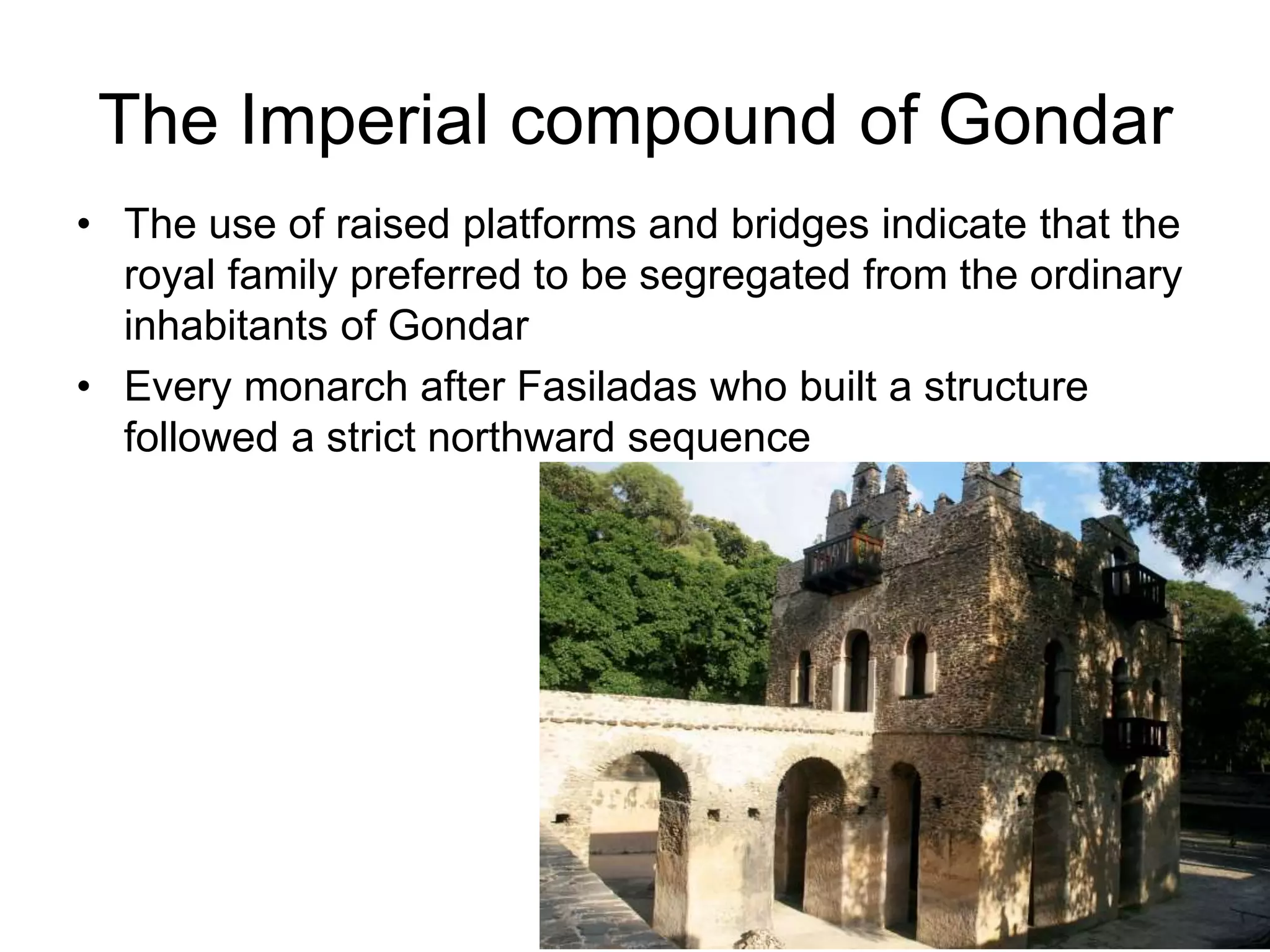 Lecture 4 gondarian architecture | PDF