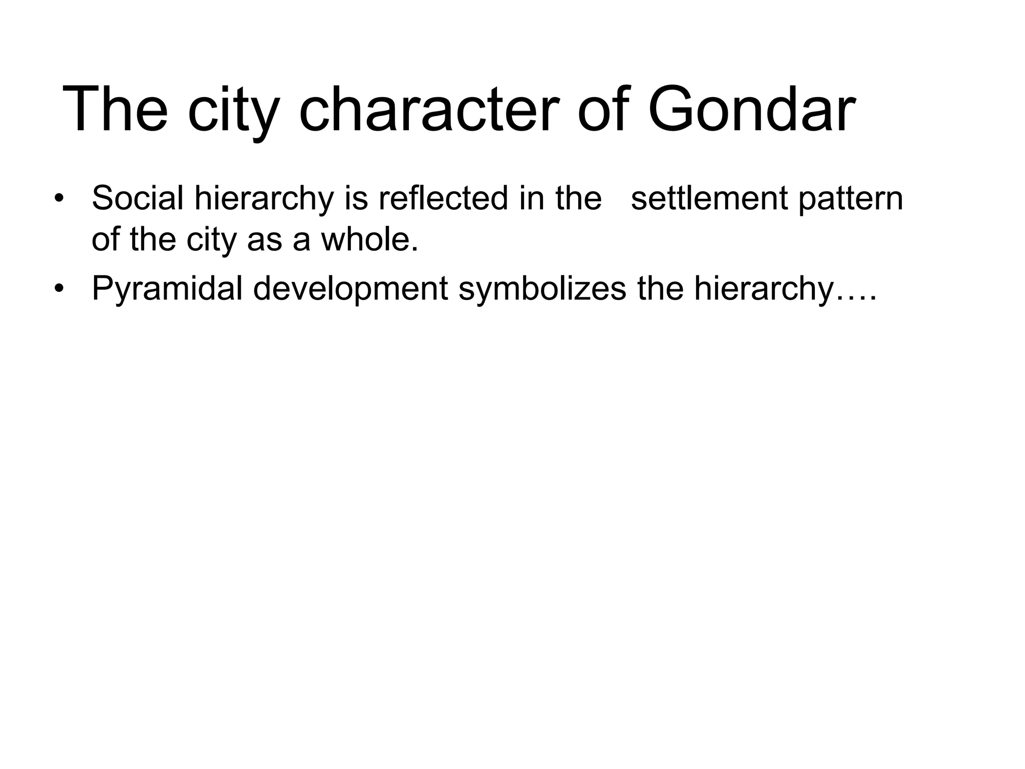 gondarian architecture | PDF