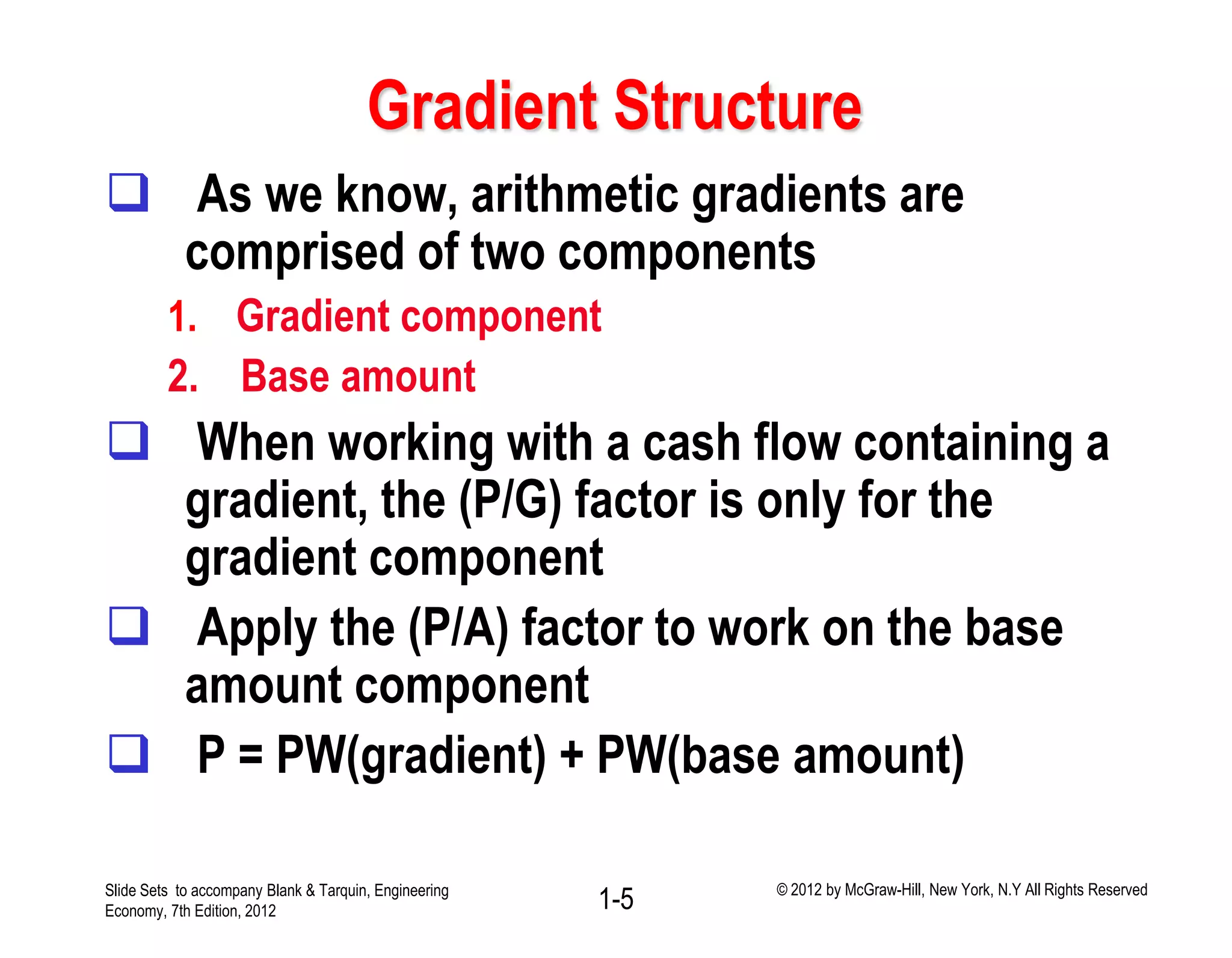 Lecture # 4 gradients factors and nominal and effective interest rates ...