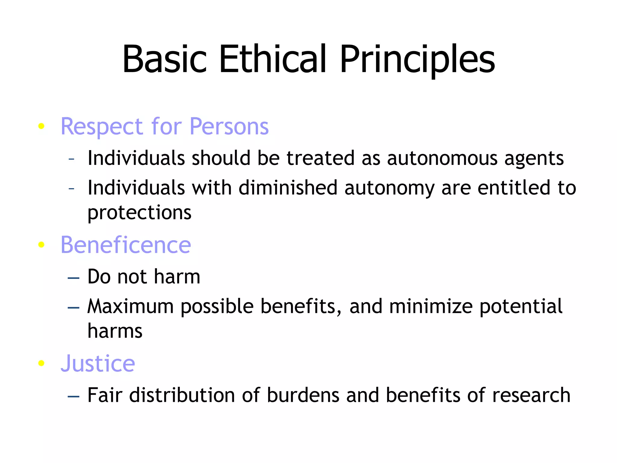 Lecture 4 history and ethical codes | PPTX