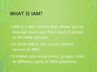 Lecture 4 Identity Access Management | PPTX