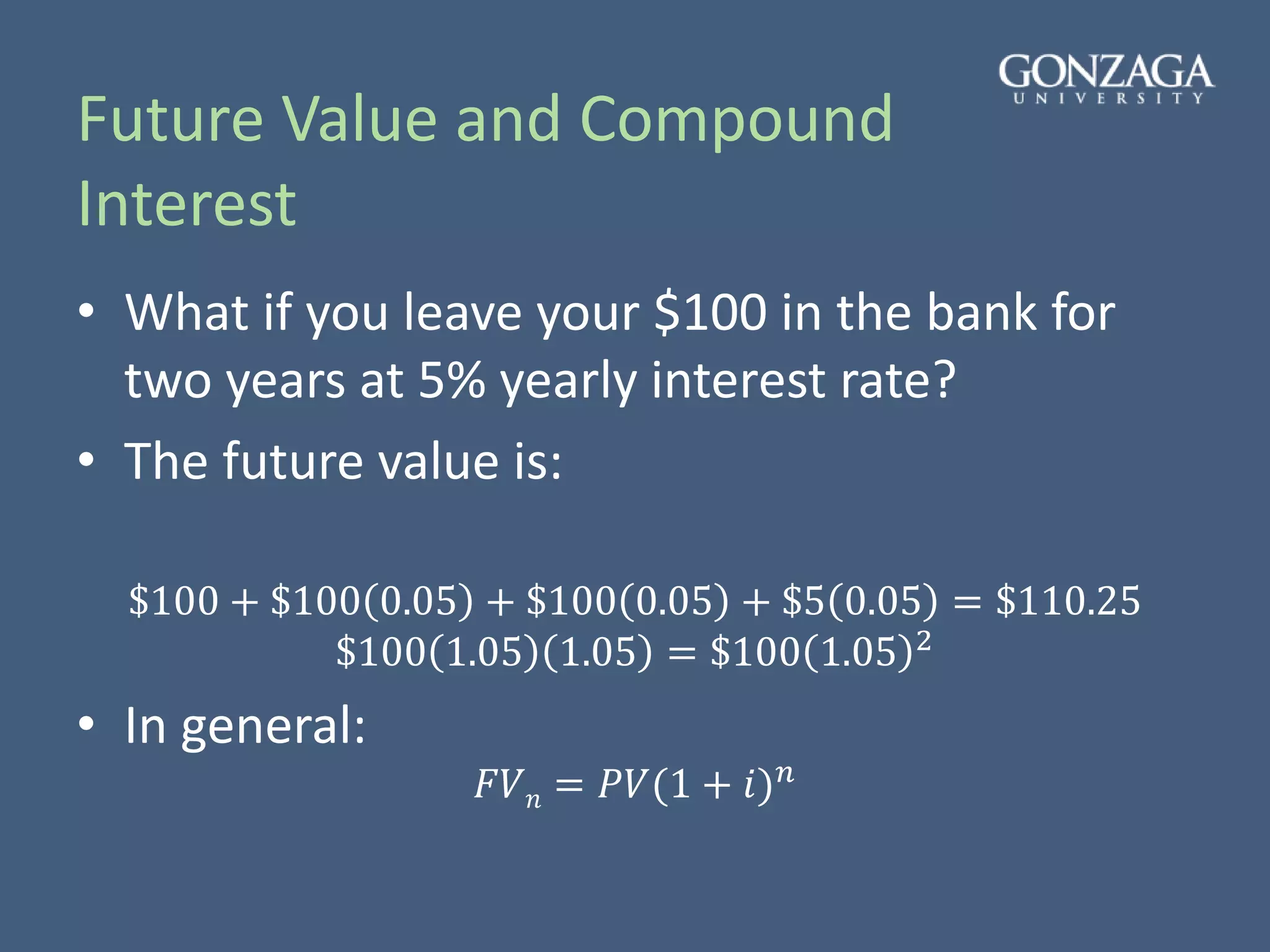 Lecture 4 - Interest Rates | PPTX