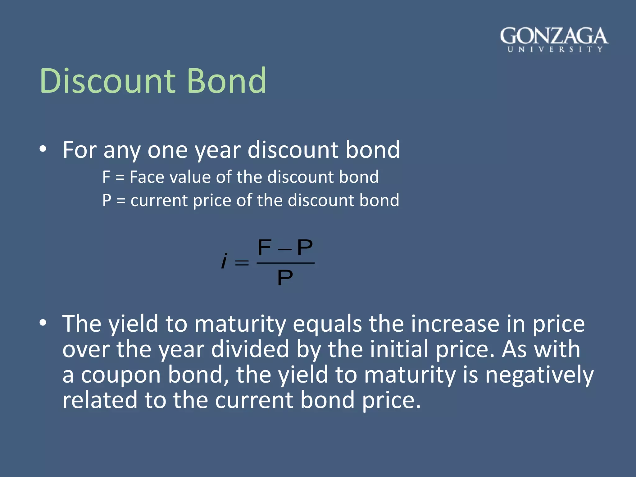 Lecture 4 - Interest Rates | PPTX