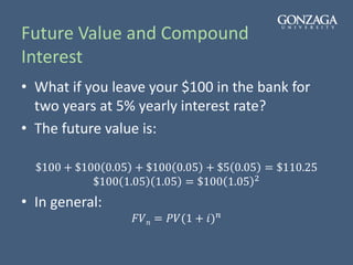 Lecture 4 - Interest Rates | PPTX
