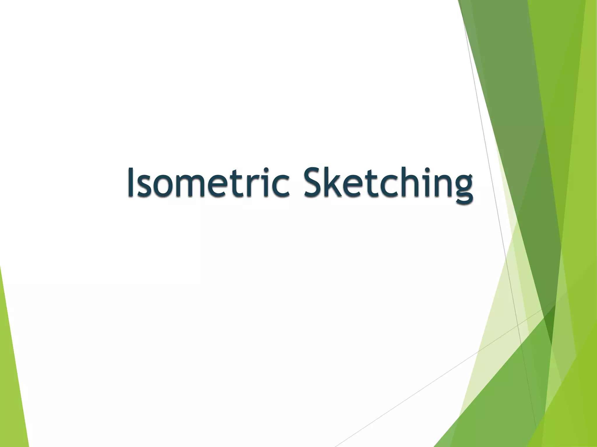 Isometric View of an Object | PPTX