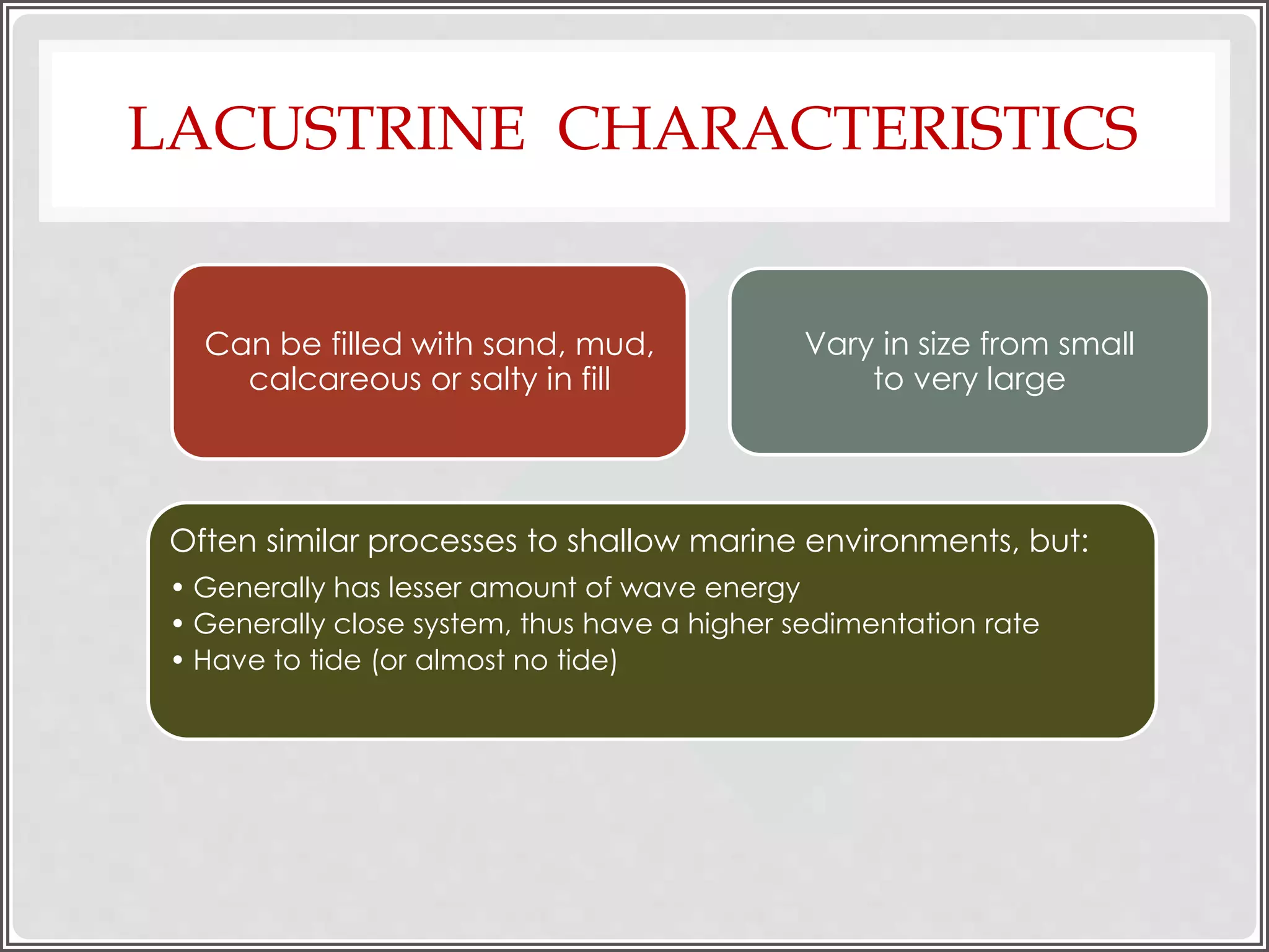 Lacustrine | PPTX