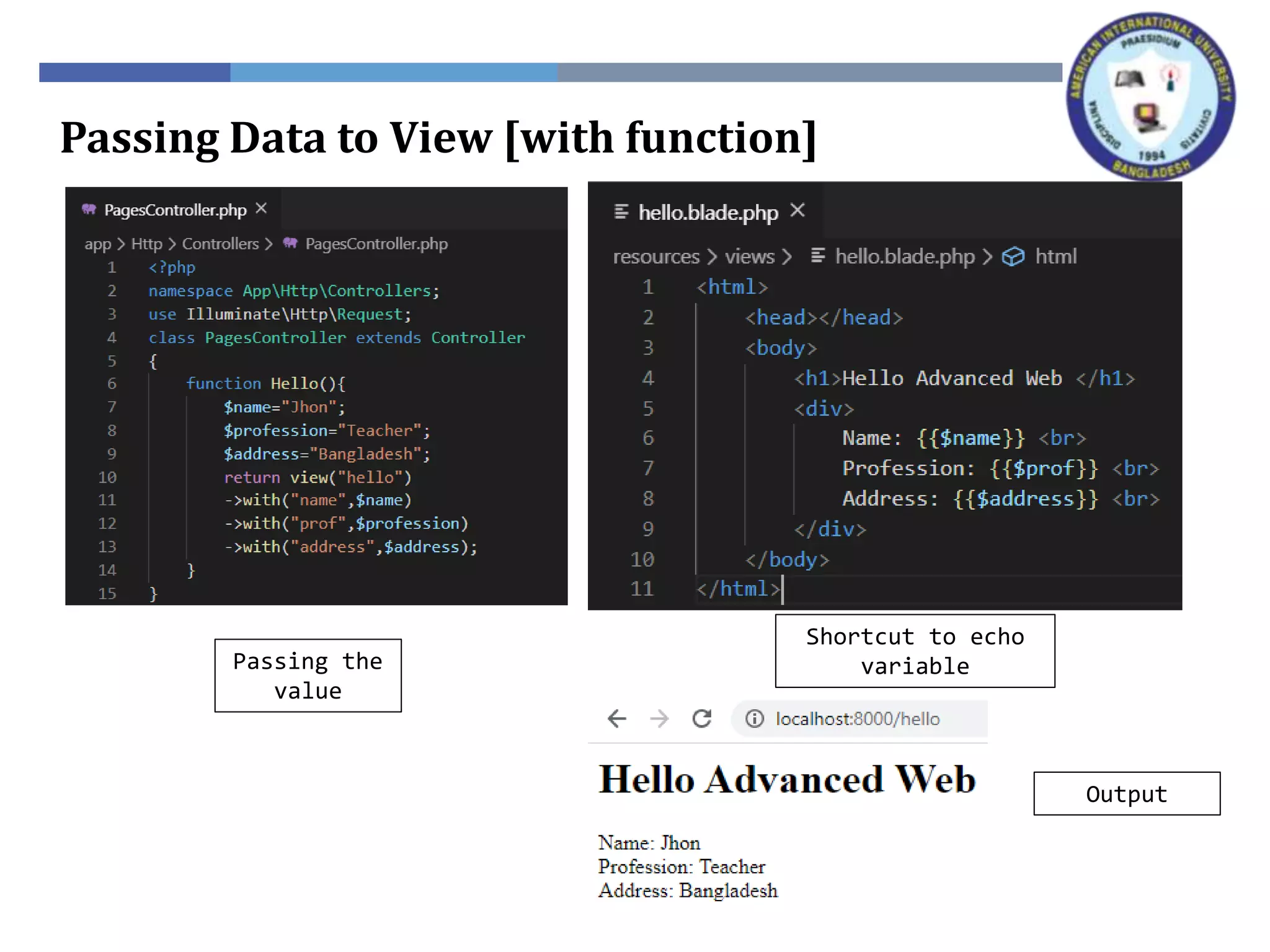 Lecture 4_Laravel Controller and Data Pass-Route.pptx
