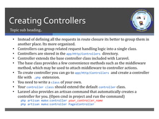 Lecture 4_Laravel Controller and Data Pass-Route.pptx