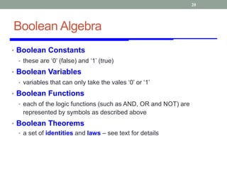 Lecture4_Logic gates.ppt for semester one year ones | PPT