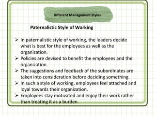 LECTURE 4 MANAGEMENT STYLES.pptx
