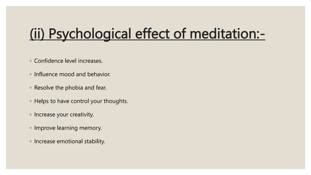 Lecture 4 Meditation.pptx, By Dr. Prashant Kaushik | PPTX | Hinduism ...