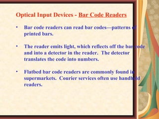Multimedia Input Devices | PPT