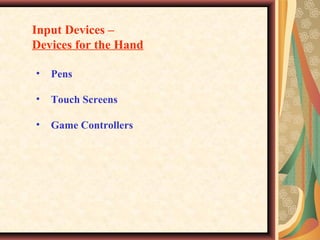 Multimedia Input Devices | PPT