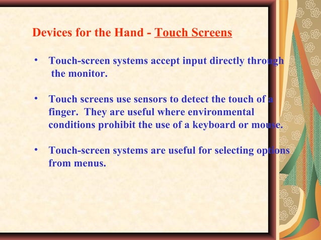 Multimedia Input Devices | PPT