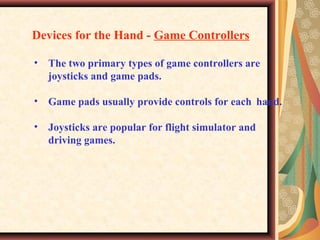 Multimedia Input Devices | PPT