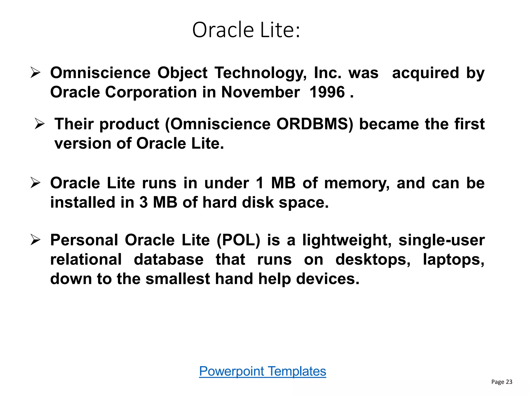 Lecture 4 Mobile Database System Ppt
