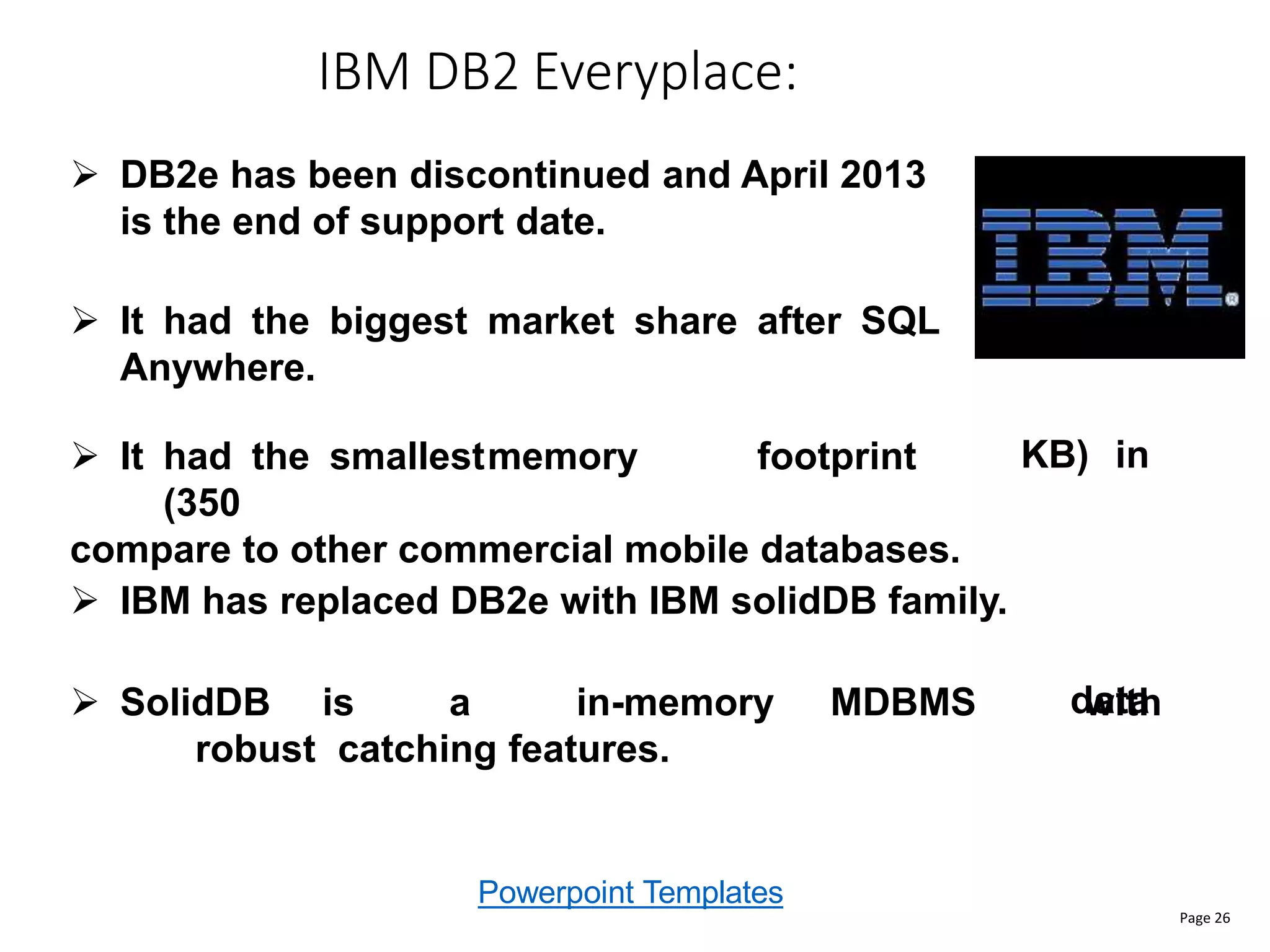 Lecture 4 Mobile Database System Ppt