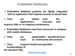 Lecture 4 mobile database system | PPT